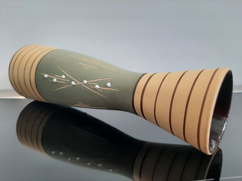 50er 60er Blumenvase Mid Century Keramik Marzi & Remy Vase | Kaufen auf Ricardo