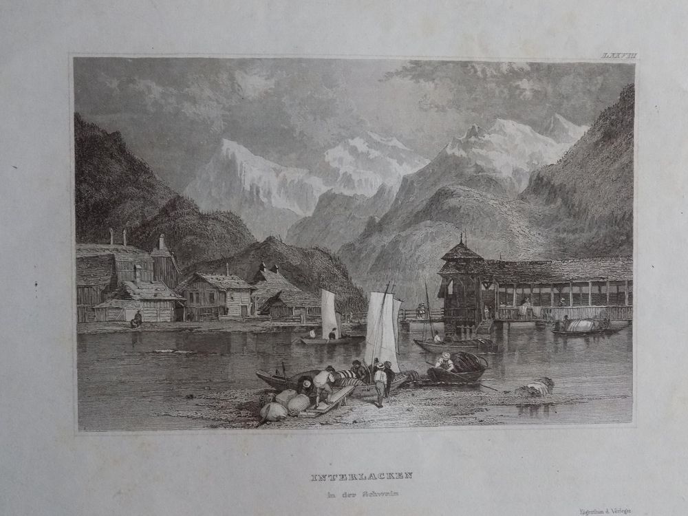 Interlaken Stahlstich (Gebraucht) in Risch für CHF 30 – mit Lieferung ...