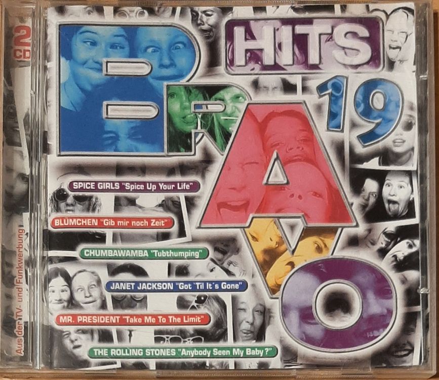Bravo Hits 19, Doppel CD, 1997, Hit Compilation, Sampler | Kaufen auf ...