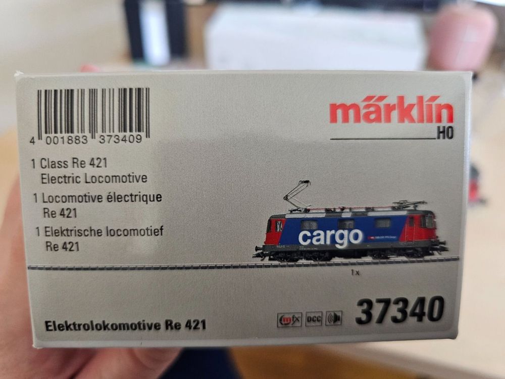 Märklin 37340 SBB Cargo Re 421 Re 4/4 II digital mfx Sound (Gebraucht ...