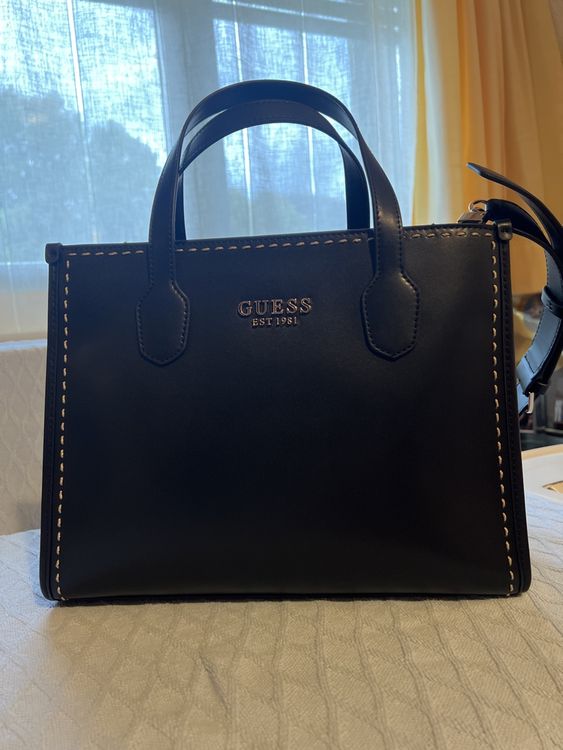 Sac à main Guess noir élégant et spacieux (Neuf avec emballage d ...