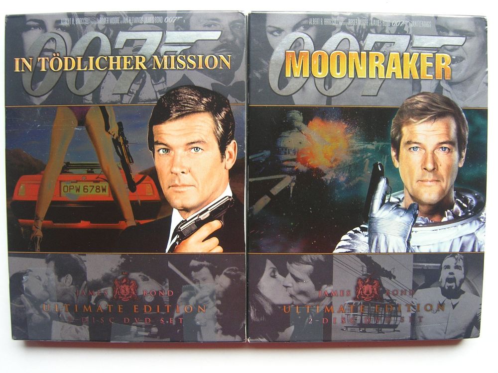 JAMES BOND 007 ULTIMATE 2 DVD Roger Moore EDITION (Gebraucht) in Zuzwil SG für CHF 8.5 – mit ...