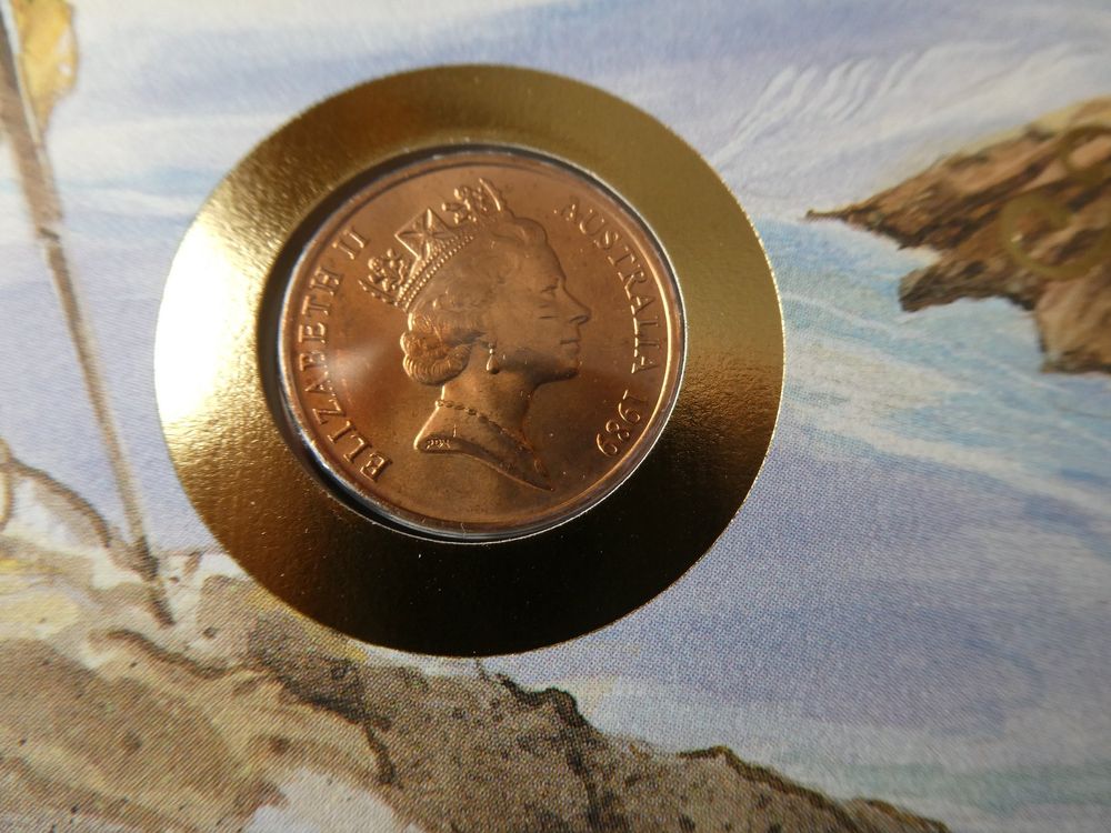 Australische Antarktis 1989, 2 Cents unzirkuliert Münzbrief | Kaufen auf Ricardo