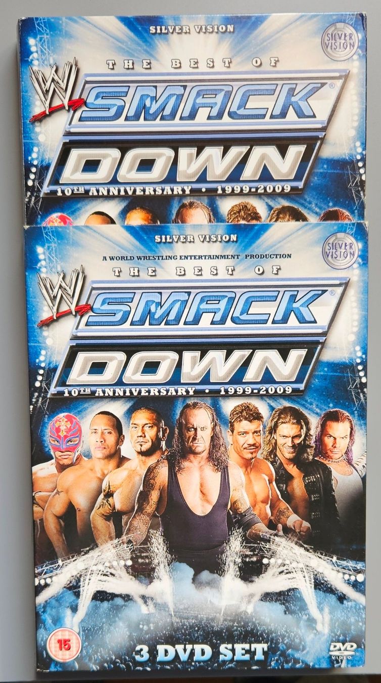 WWE The Best of SmackDown 10th Anniversery 3 DVD Set WWF WCW (Gebraucht) in Brittnau für CHF 12 ...