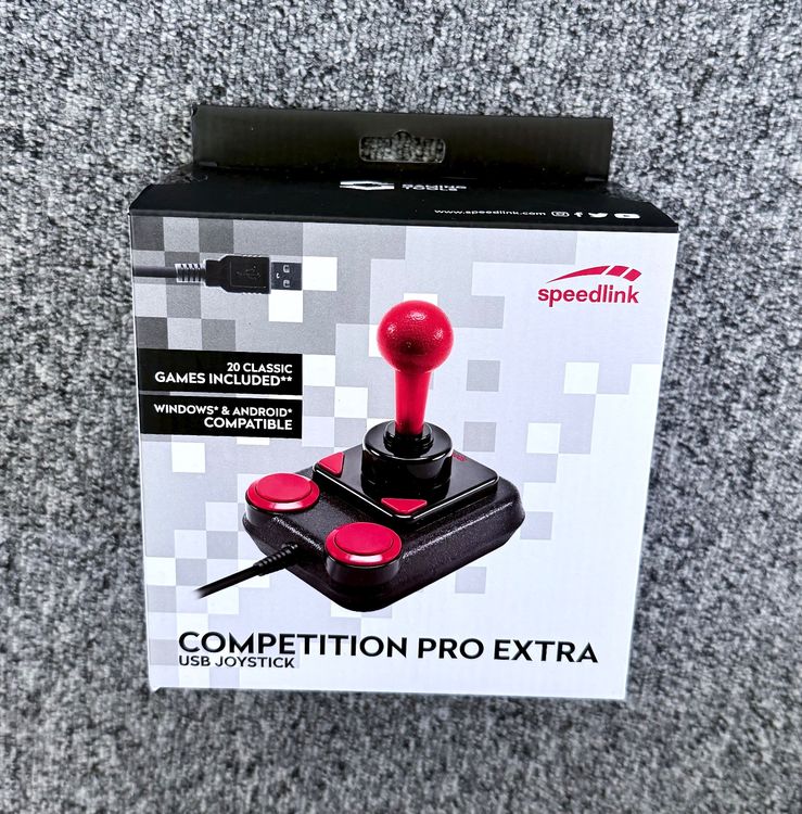 Speedlink Competition Pro Extra USB Joystick - Retro Games! (Neu und ...