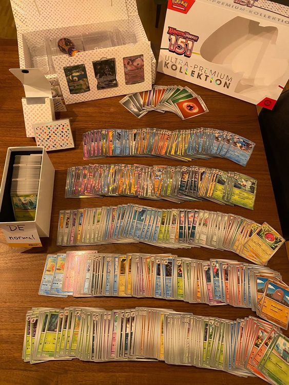 Pokemon 151 MEGA SAMMLUNG riesen bulk deutsch Pokemonkarten (Gebraucht ...