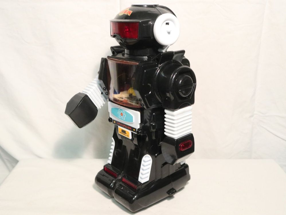 Grosser 80's Roboter Fancy Spaceman Robot 42cm mit Mikrofon | Kaufen ...