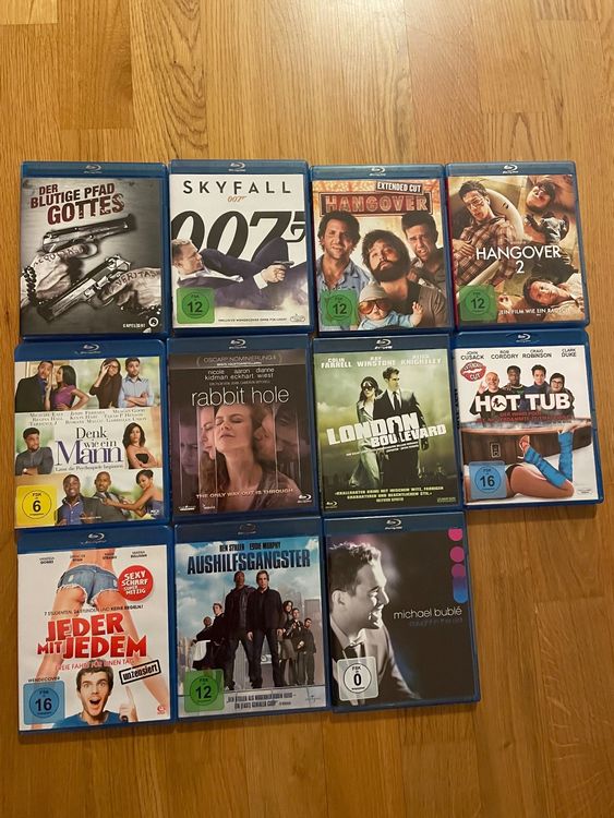 Blue ray DVDs (11 Stück) (Gebraucht) in Ebikon für CHF 5 – mit ...