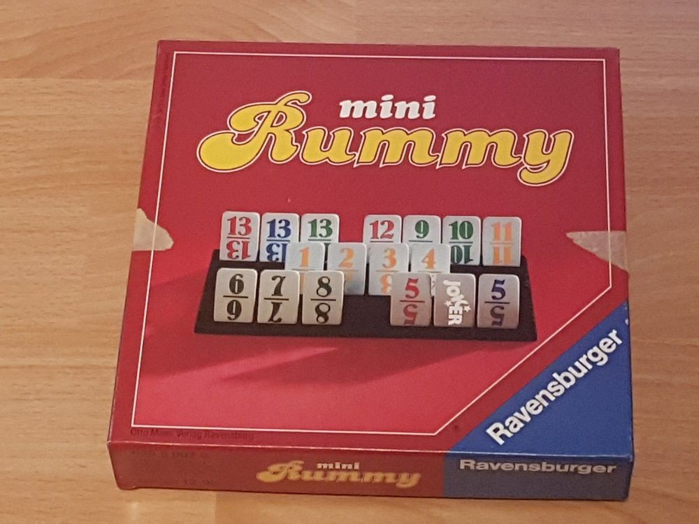 Jeux Ravensburger Rummy - original box | Kaufen auf Ricardo