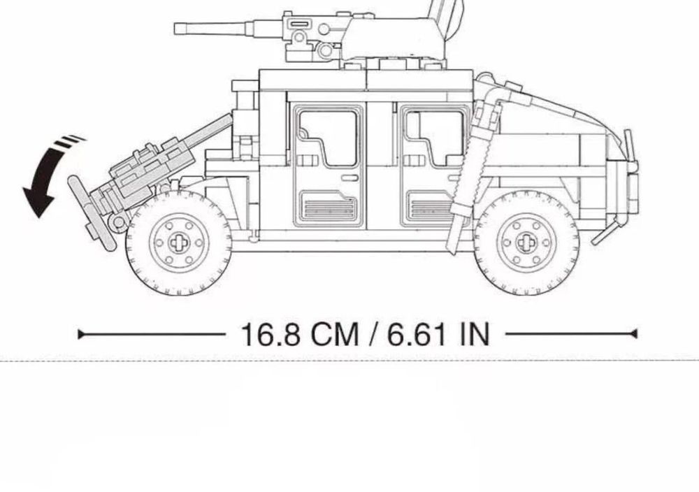Hummer H1 US Army Military Humvee NEU 🇺🇸 Bausatz (Neu und ...