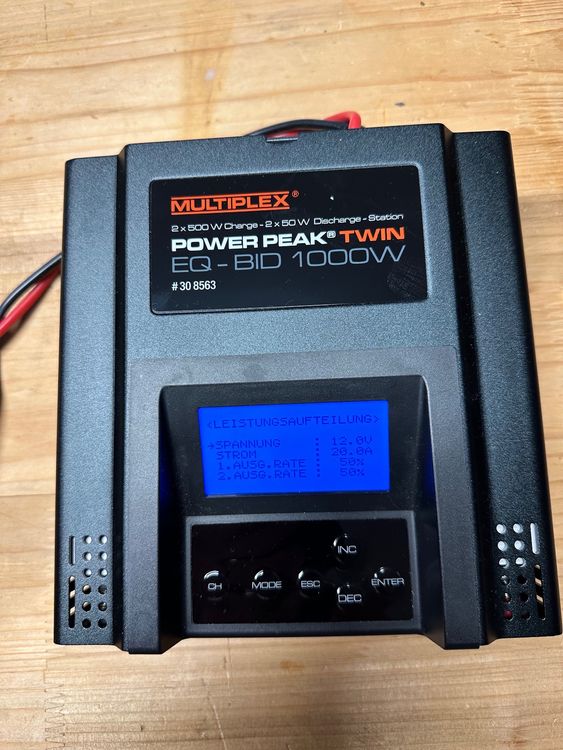 Multiplex Power Peak Twin 1000 W, Ladegerät | Kaufen auf Ricardo