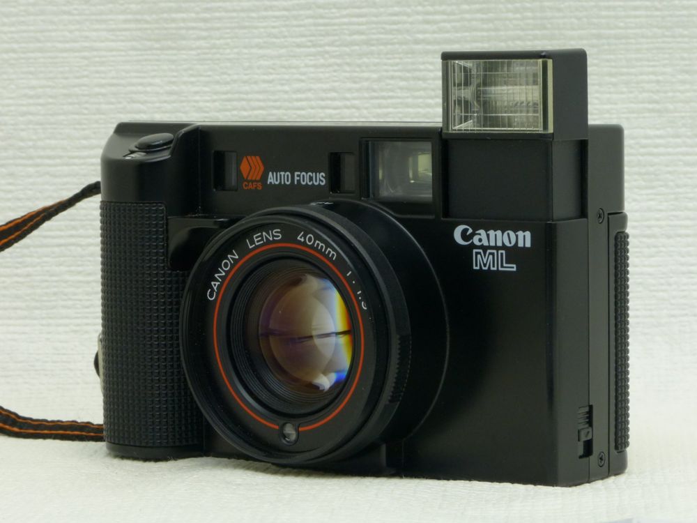 Canon AF 35 ML Analoge Kompaktkamera. Pop up Flash etc. Top (Gebraucht ...