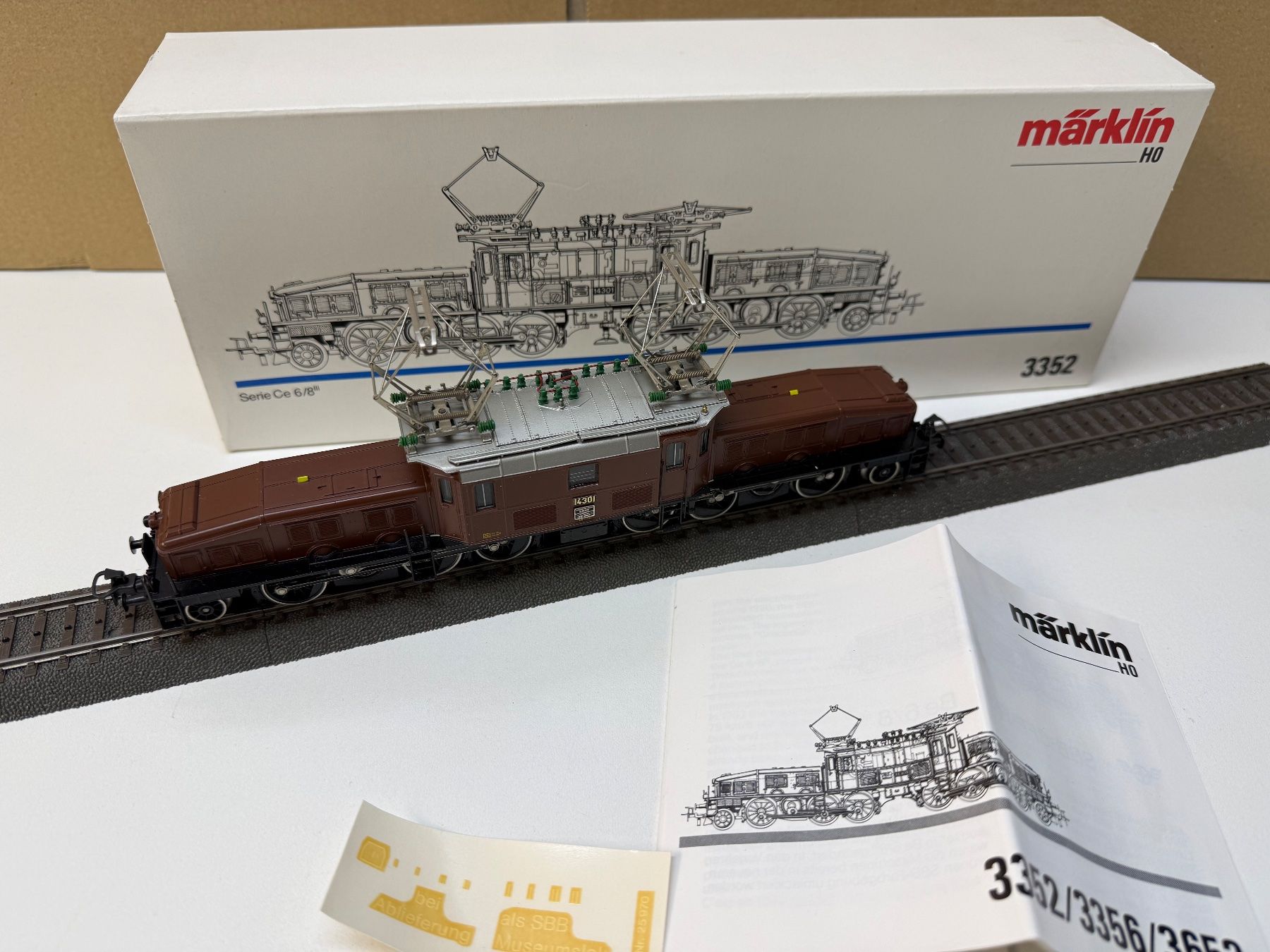 Märklin 3352, E-Lok, Baureihe Ce 6/8 III der SBB (Gebraucht) in Hinwil ...