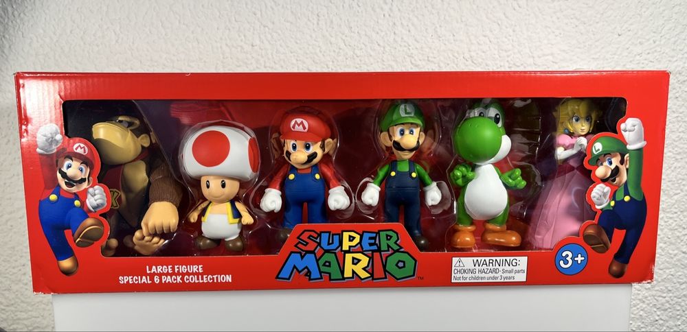 Super Mario Figuren Set 6-teilig, neu & OVP | Kaufen auf Ricardo