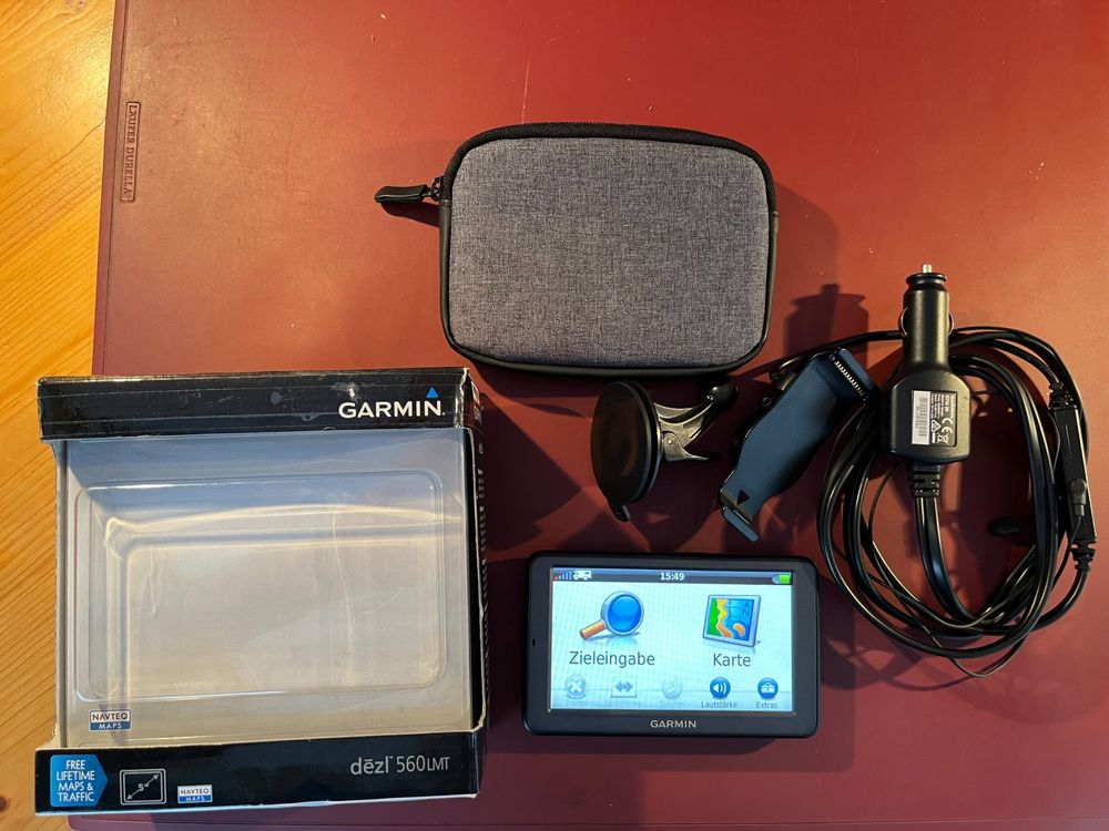 Garmin dezl 560 LMT LKW-/Wohnmobil-/Autonavigationsgerät (Gebraucht) in ...