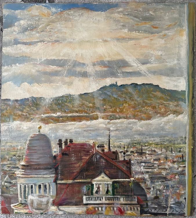 KÜNSTLER ? OELGEMÄLDE AUF LEINWAND NICHT SIGNIERT (Gebraucht) in Gersau für CHF 38 – mit ...