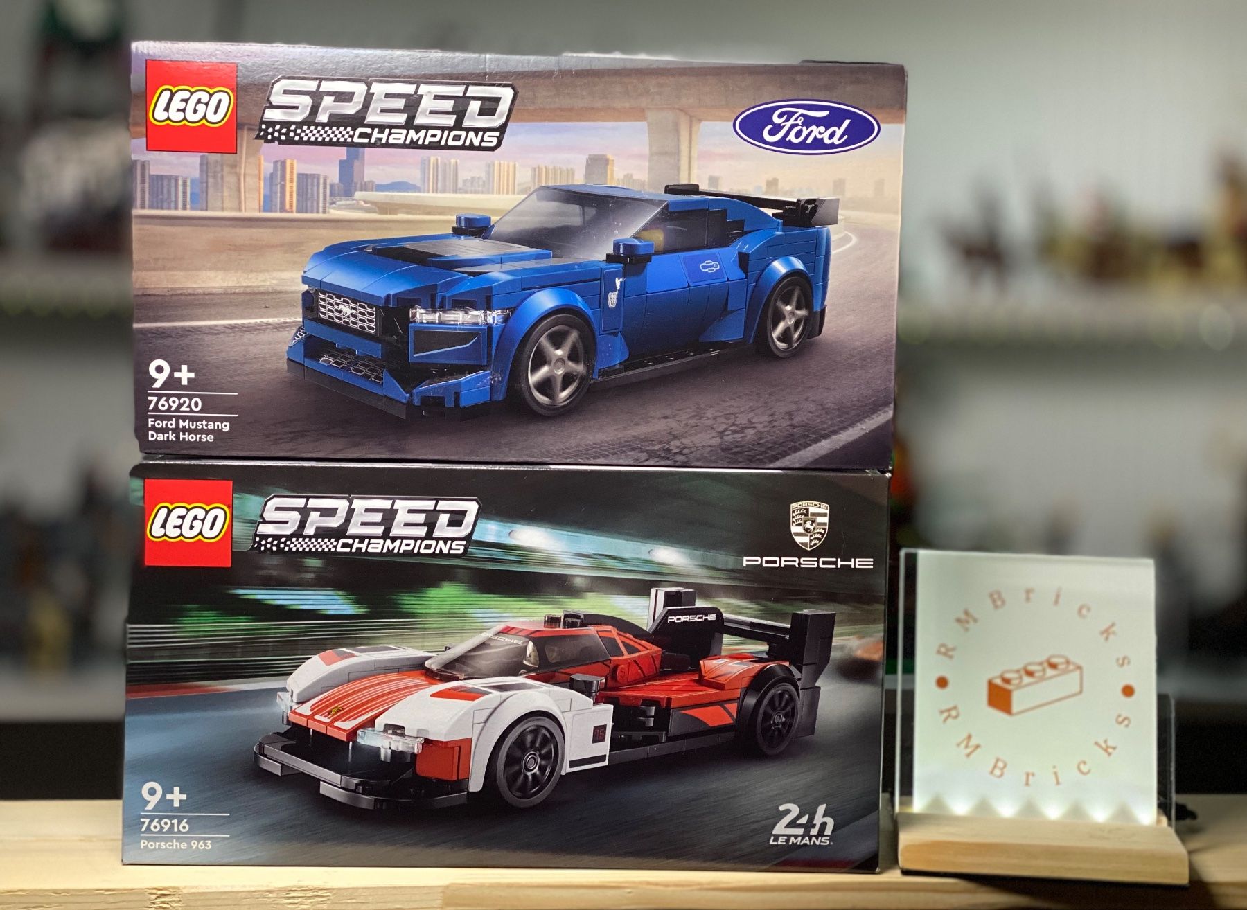 Lego Speed Champions Porsche 79616 & Ford Mustang 76920 (Neu und ...