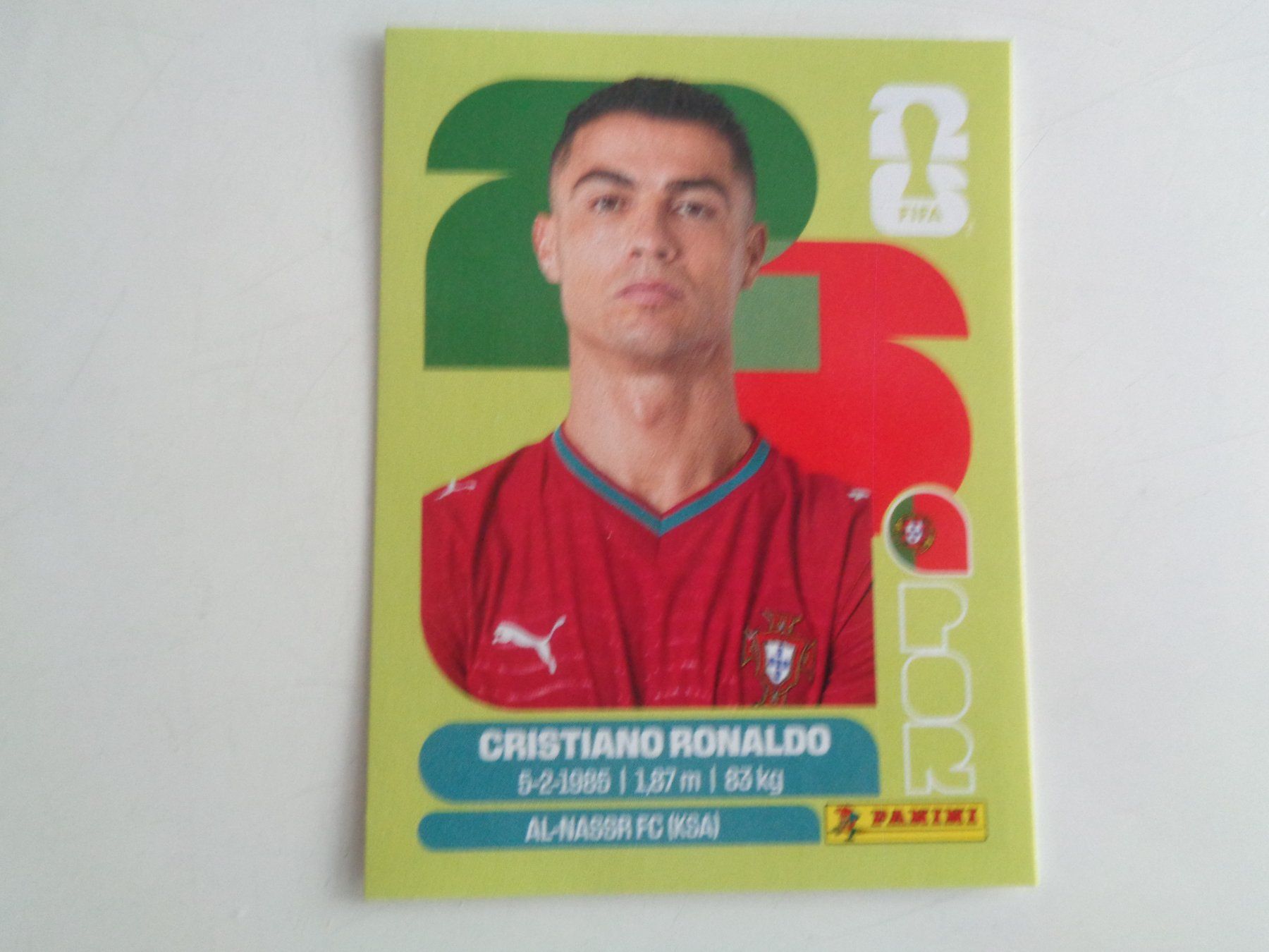 Cristiano Ronaldo Panini Sticker WM 2026 (Neu (gemäss Beschreibung)) in ...