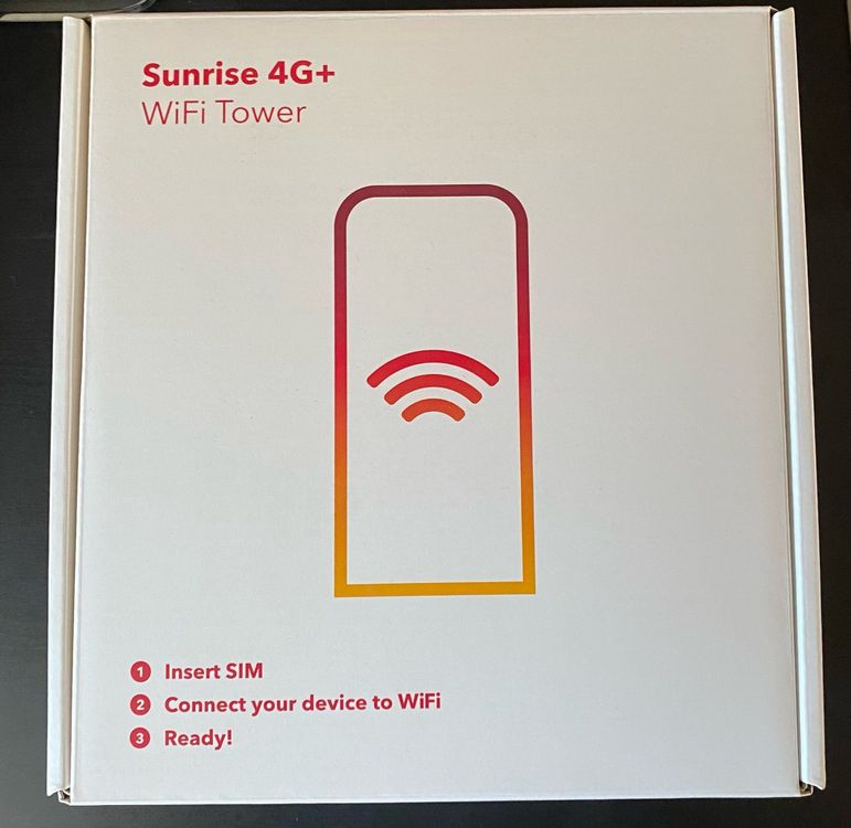 Huawei 4G+ WiFi Tower Sunrise | Acheter sur Ricardo
