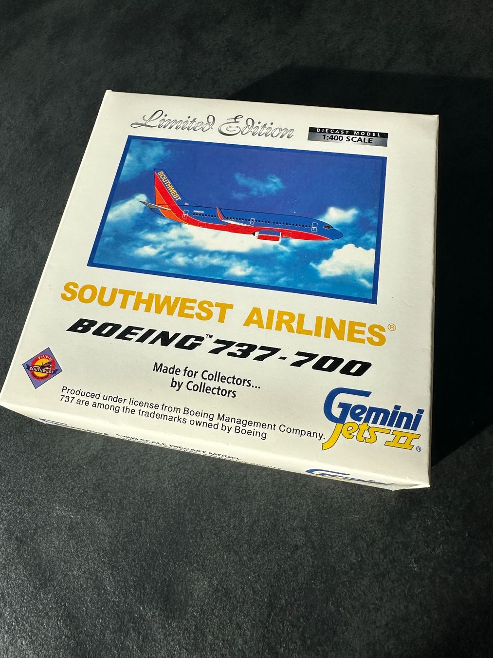 Gemini Jets II Boeing 737-700 Southwest Airline 1:400 (Neu (gemäss ...