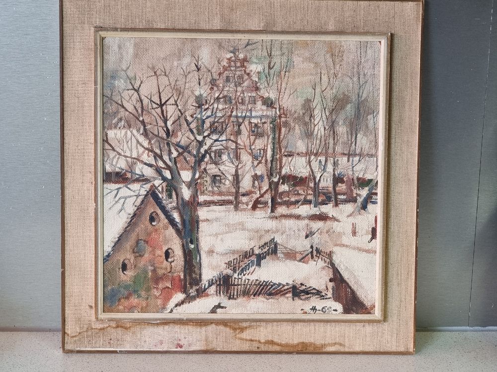 Signierte Gemälde unleserlich Signiert | Kaufen auf Ricardo