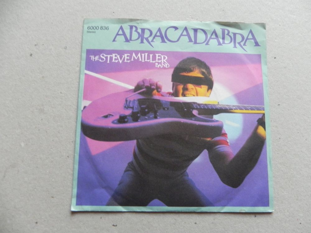 Single 7 " USA Blues Rock Steve Miller 1982 Abracadabra (Gebraucht) in ...