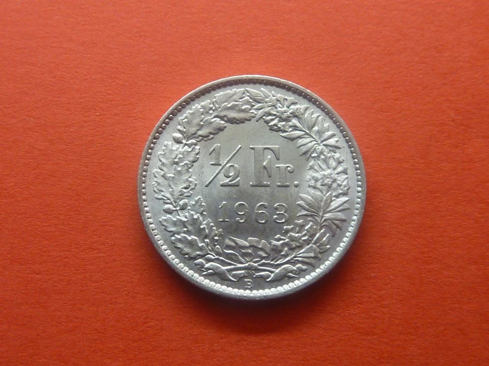 1/2 Fr. 1963 unz. / stgl. (Neu (gemäss Beschreibung)) in Seon für CHF 2 – mit Lieferung auf ...