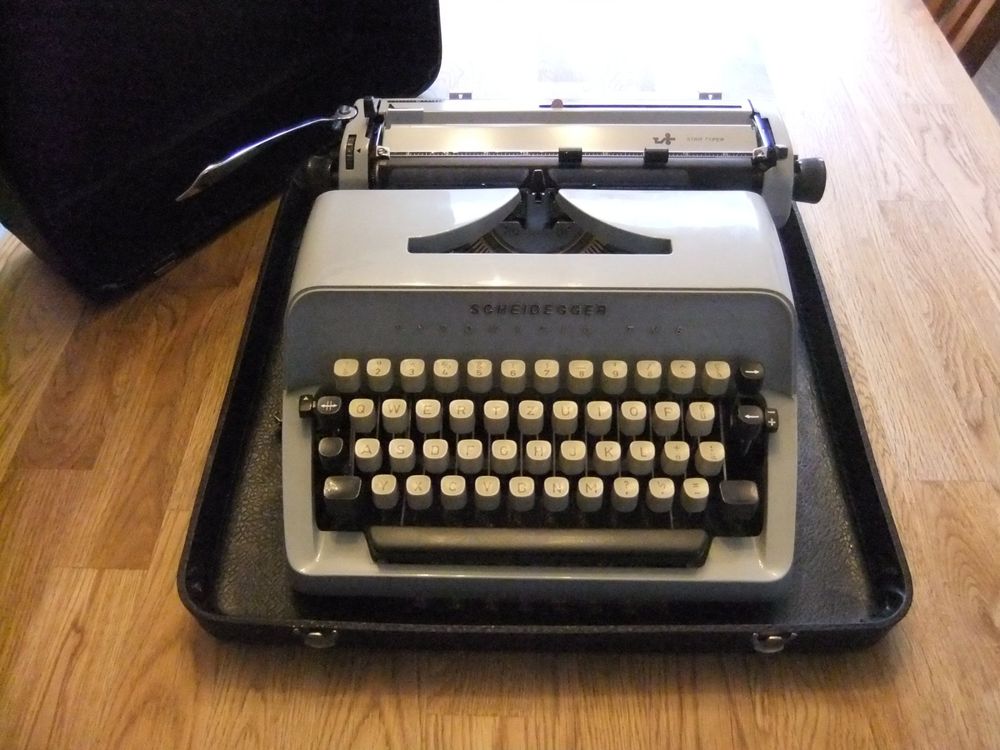 Schreibmaschine Scheidegger Typomatic TMS (Gebraucht) in St. Niklaus VS ...