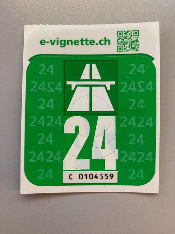 Autobahnvignette 2024 (Gratis Versand) (Neu und originalverpackt) in Thun für CHF 37 – mit ...