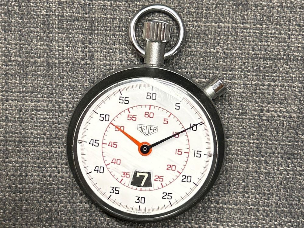 Heuer Monte Carlo Rally Watch Oldtimer Rallytimer | Kaufen auf Ricardo