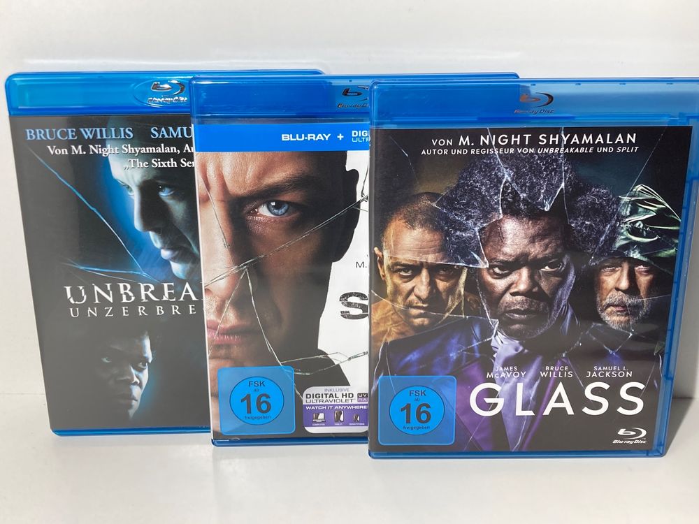 Unbreakable - Split - Glass Blu Ray | Kaufen auf Ricardo