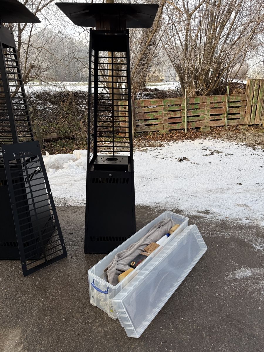 2 Stk K-Stove Etna Pelletofen Heizpilz Terrassenheizer 11kw (D'occasion ...
