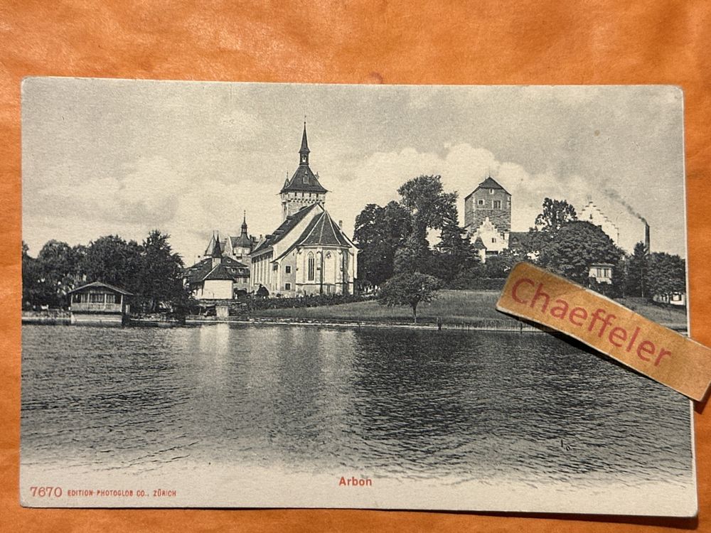 Antike Postkarte Arbon am Bodensee, guter Zustand! (Gebraucht) in ...