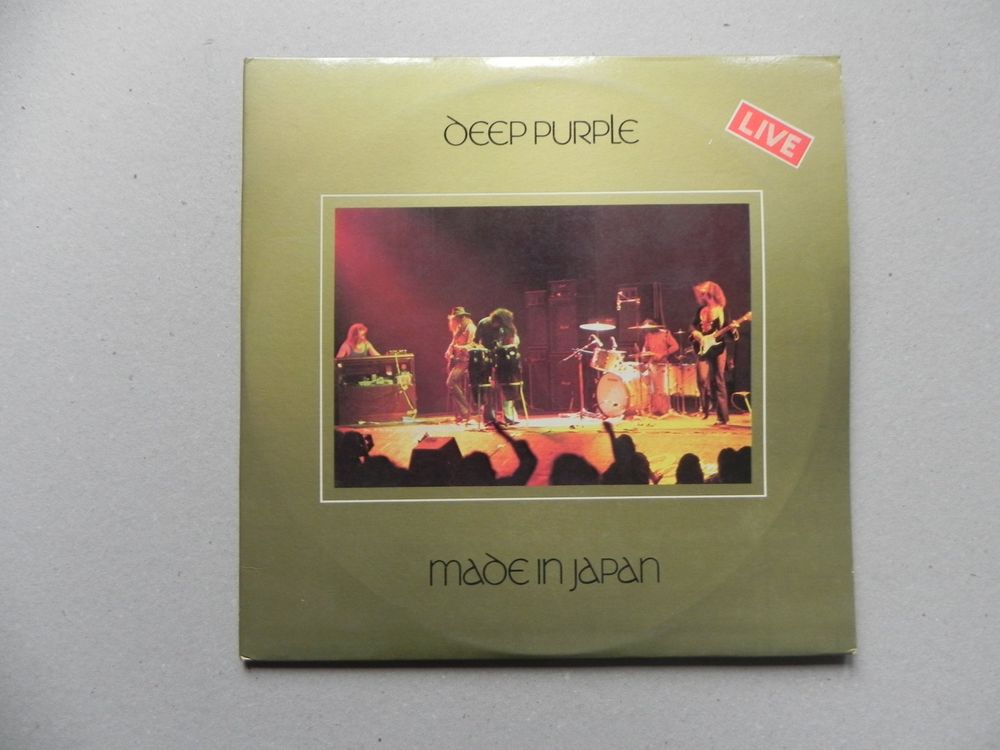 Doppel LP Rock Band Deep Purple 1972 Live Made in Japan (Gebraucht) in ...