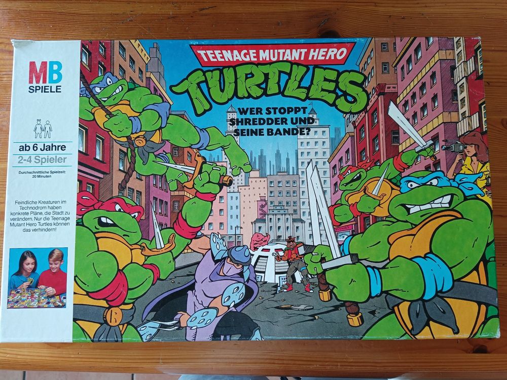 Teenage Mutant Hero Turtles - Brettspiel MB (Gebraucht) in Altstätten ...