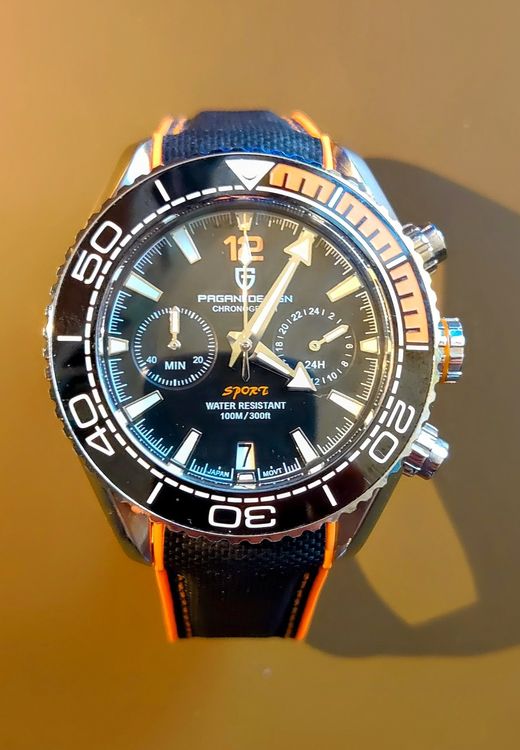 Pagani Design Hommage Omega Seamaster Planet Ocean (Defekt) in Jonen ...
