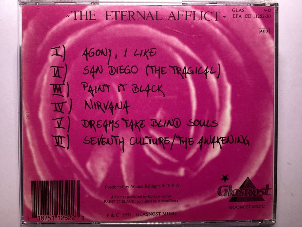 CD The Eternal Afflict – (Luminographic) Agony | Kaufen auf Ricardo