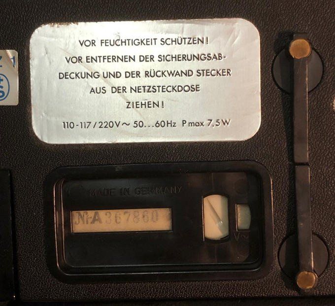 Radio SIEMENS TURNIER RK16 Elektronisch (Gebraucht) in Ascona für CHF ...