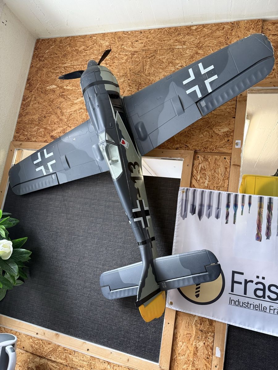 Focke Wulf RC Flieger 1,5m Spannweite (Defekt) in Meisterschwanden für CHF 71 – nur Abholung auf ...