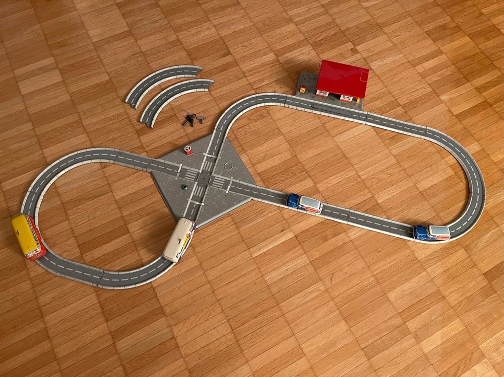 Schöne Auto-Blechbahn „Made in West Germany“ der 50er Jahre (Gebraucht ...