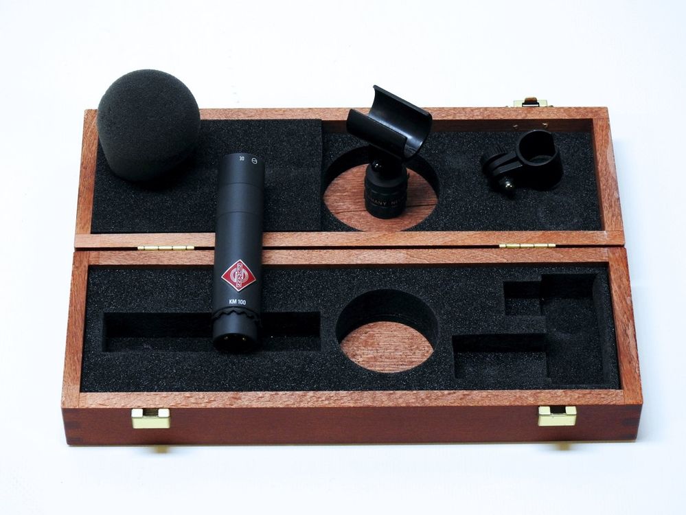 Neumann KM100 Mikrofon mit Original Schatulle aus Nachlass.. (Gebraucht ...