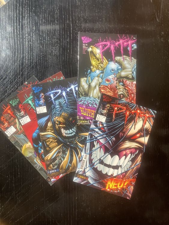 5 Comics PITT Full Bleed, #1, 7, 8, 9, + Sonderheft #1 | Kaufen auf Ricardo