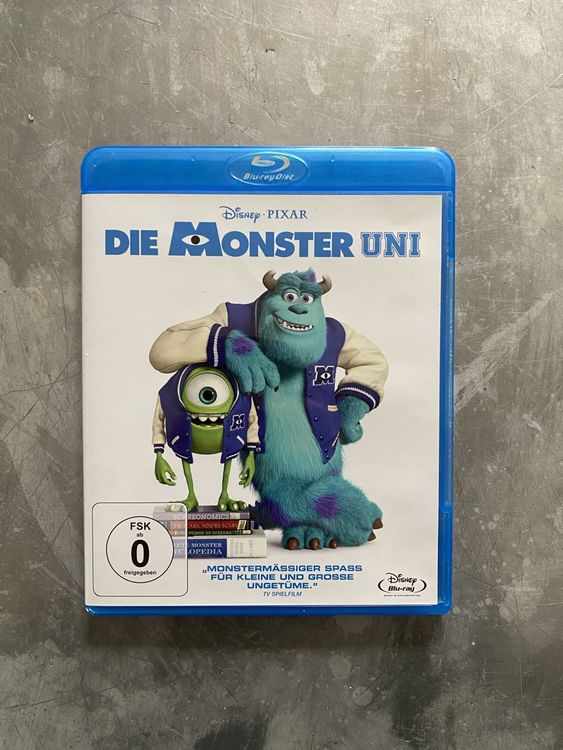 Die Monster Uni - Blu-Ray (Gebraucht) in Winterthur für CHF 5 – mit Lieferung auf Ricardo kaufen