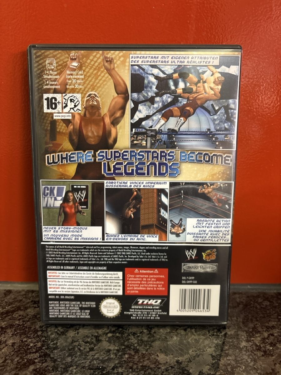 Nintendo Gamecube: WWE Wrestlemania XIX, Top Zustand! (Gebraucht) in ...