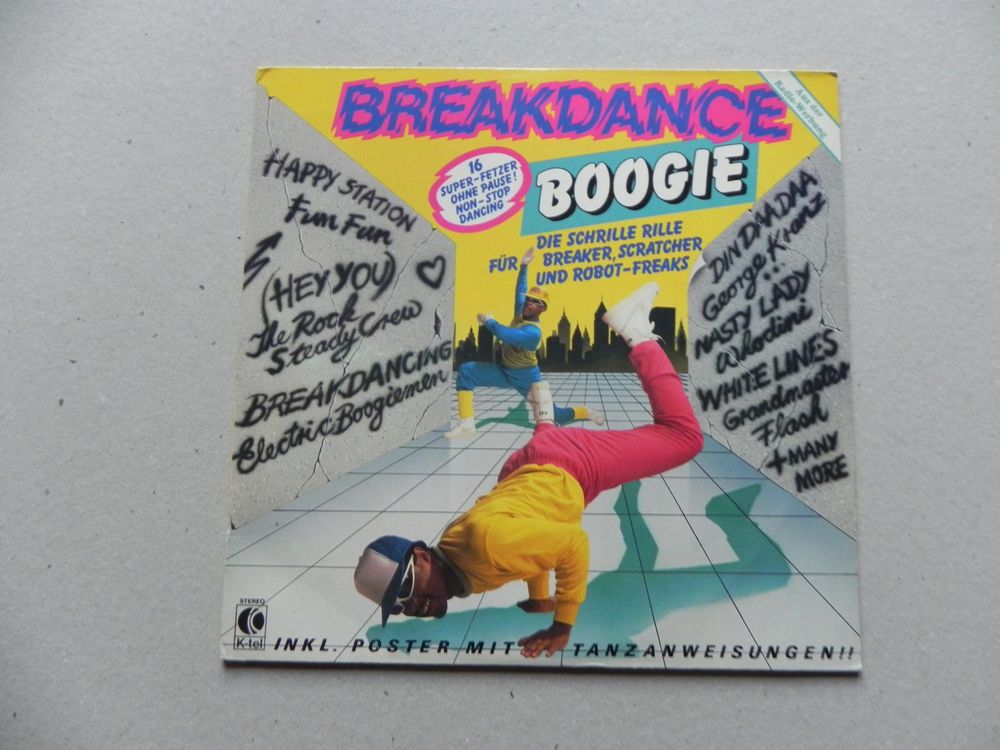 LP Breakdance 1984 Hit :Hey you the Rock Stedy Crew, Poster | Kaufen ...