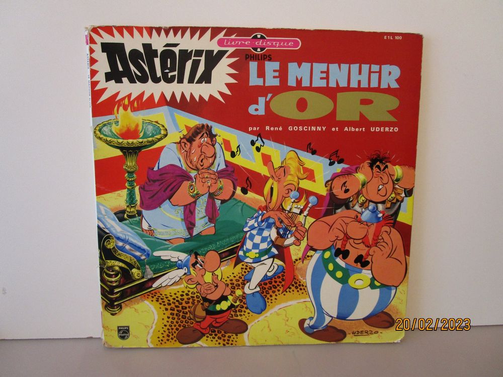 DISQUE VINYLE 33 TOURS " ASTÉRIX LE MENHIR D'OR " | Kaufen auf Ricardo