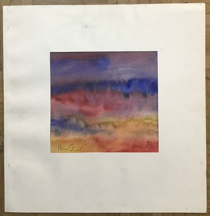 Sehr Interessante Mischtecknik Unleserlich Signiert | Kaufen auf Ricardo