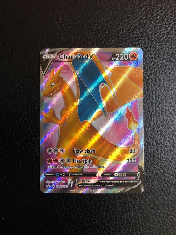 Charizard V full art Promo SWSH050 NM Ab 1 | Kaufen auf Ricardo