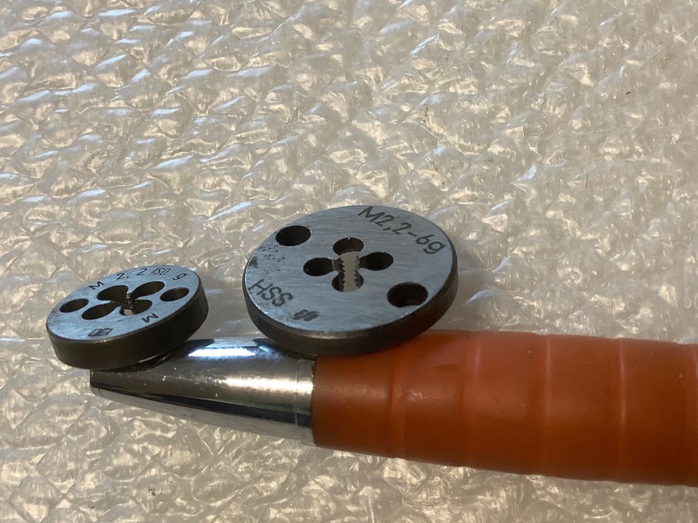 M2.2 Schneideisen Filièren, 2 Stück, NEU von ESO Swiss (Neu (gemäss Beschreibung)) in Widnau für ...