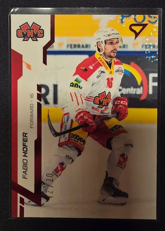 FABIO HOFER // RED 12/20 // EHCB // BIEL (Gebraucht) in Beringen für ...